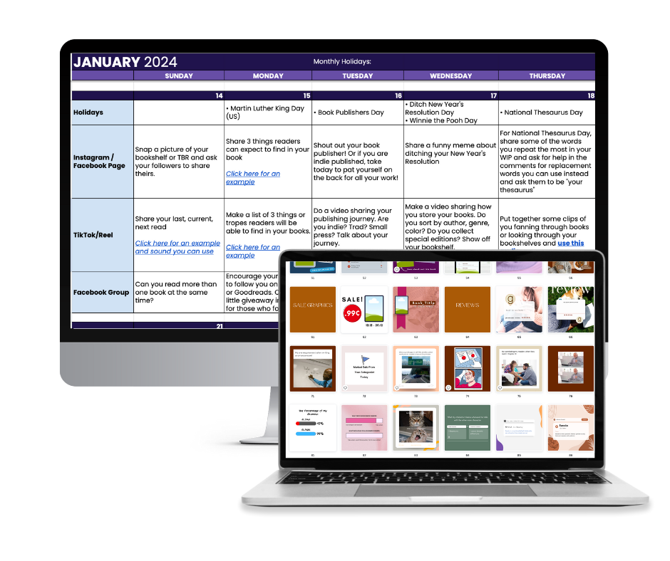 2024 Author Content Calendar Author Content Calendar 2024 Author Content Calendar Author Content Calendar
